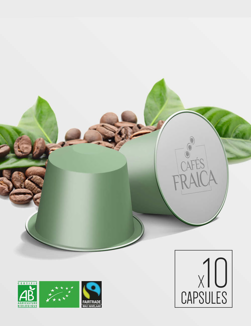 Capsules compatibles Nespresso® x10 Mexique Bio Max Havelaar ...